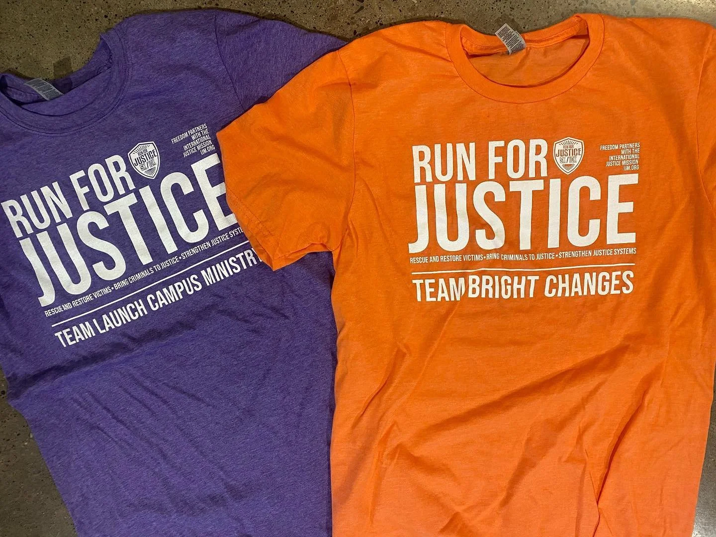 Teams — Run For Justice