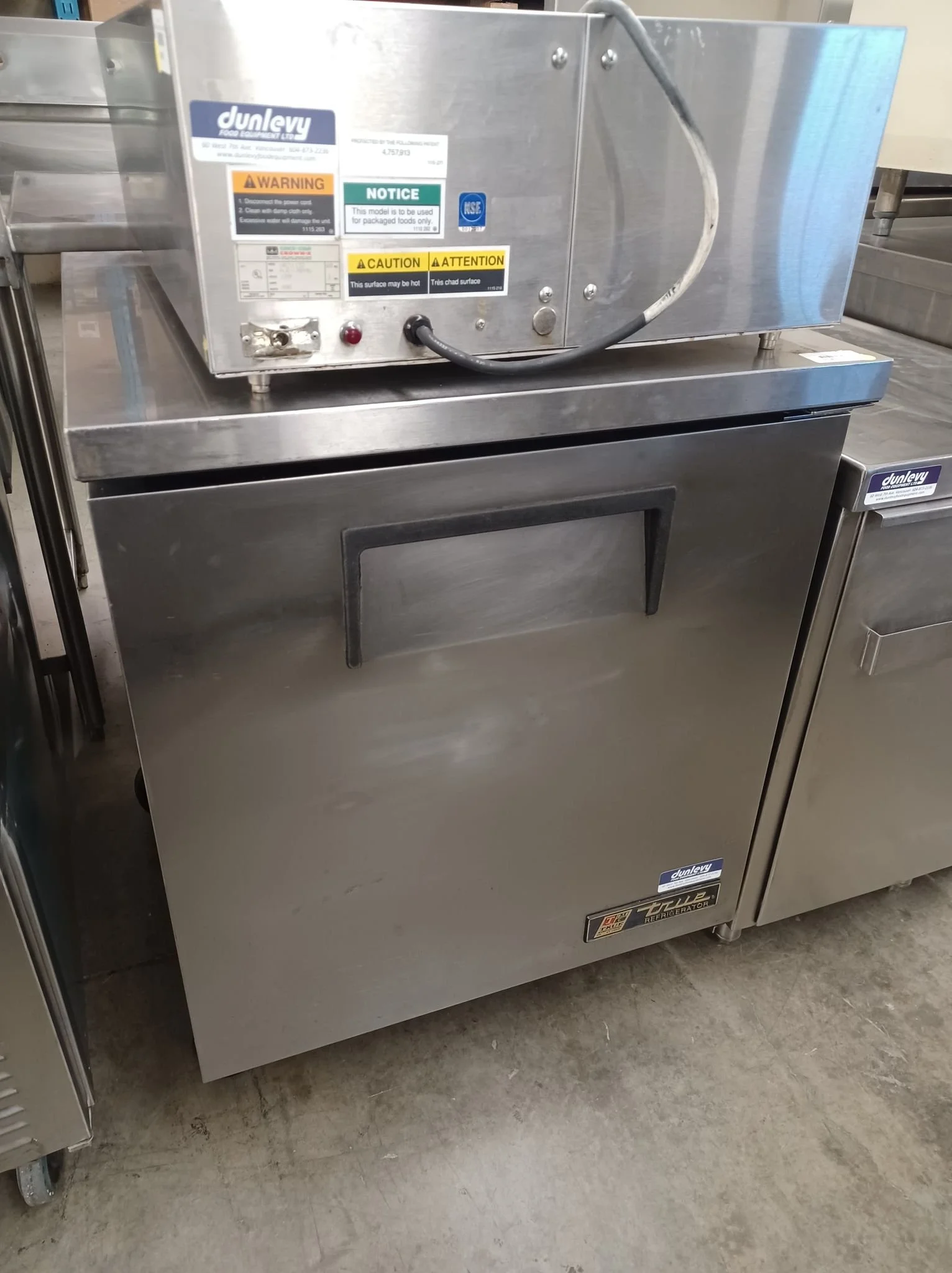 Refrigeration — Dunlevy Food Equipment Limited