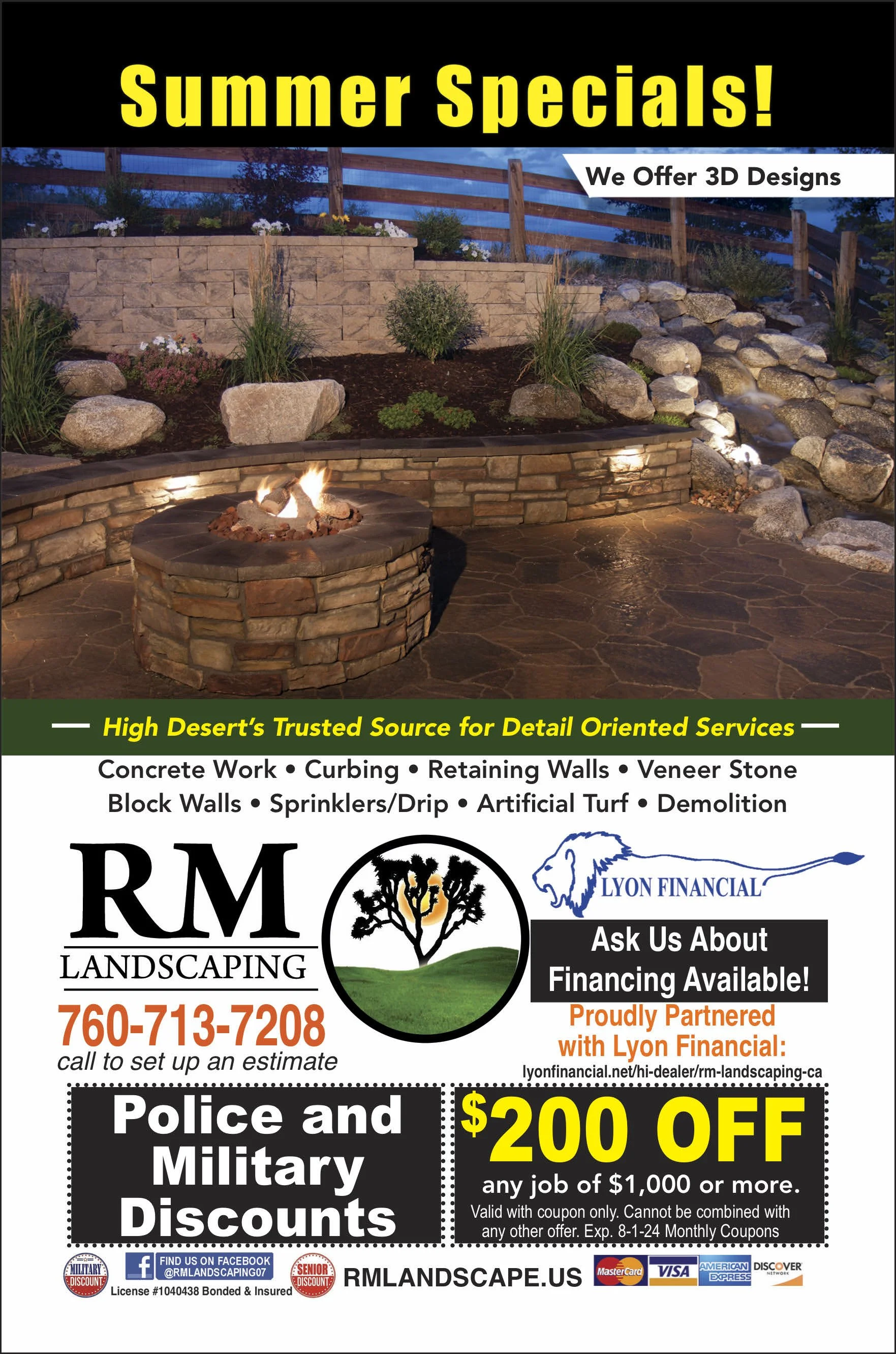 High Desert Direct Mail Advertising Coupons