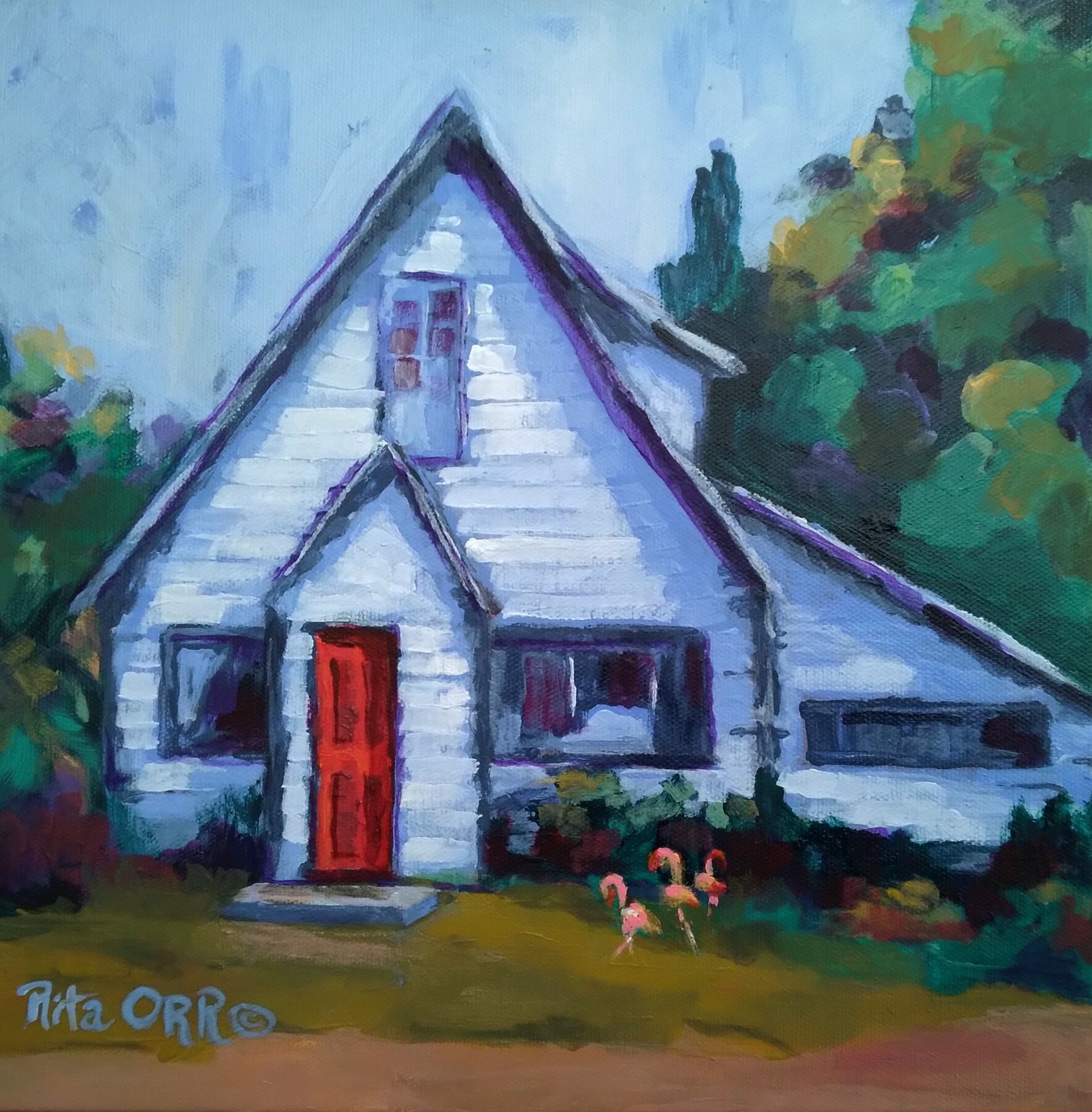 Rita Orr - Acrylics — Blue Dolphin House and BDH Studio