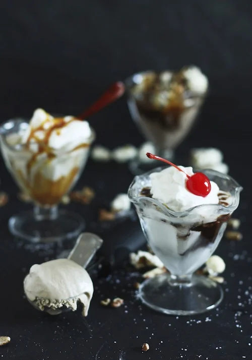 Grown-Up Ice Cream Sundaes {3 Ways} — Set the Table Photography