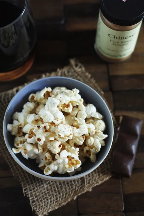 Sweet & Salty Chinese 5 Spice Popcorn — Set the Table Photography