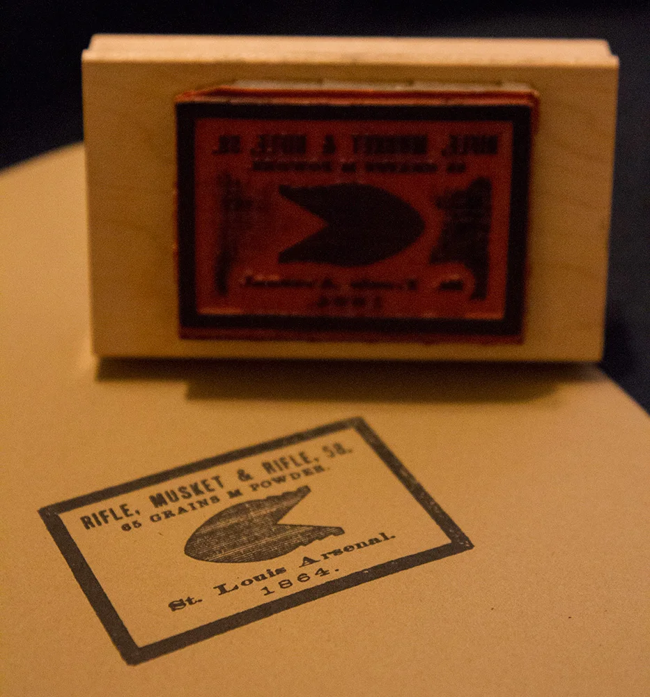 Arsenal Label Stamps — The New Blazing Star Press