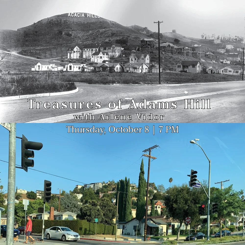 Treasures of Adams Hill — The Glendale Historical Society