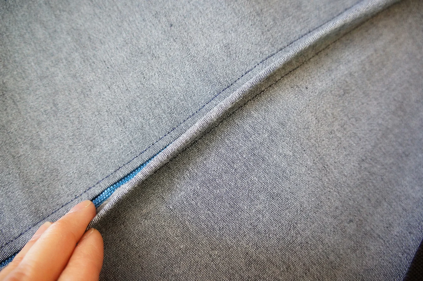 Tutorial: Lapped Zipper — Sharon Holland Designs