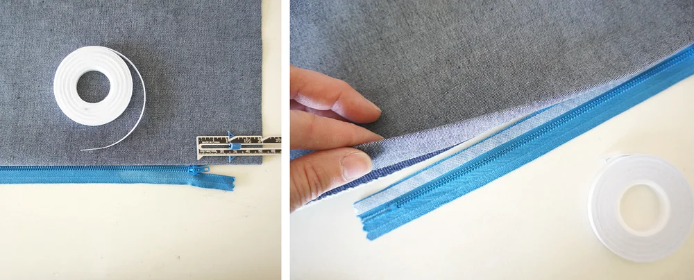 Tutorial: Lapped Zipper — Sharon Holland Designs