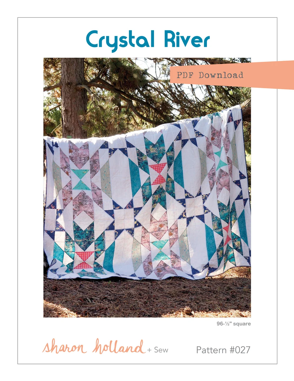 Crystal River Quilt Pattern — Sharon Holland Designs