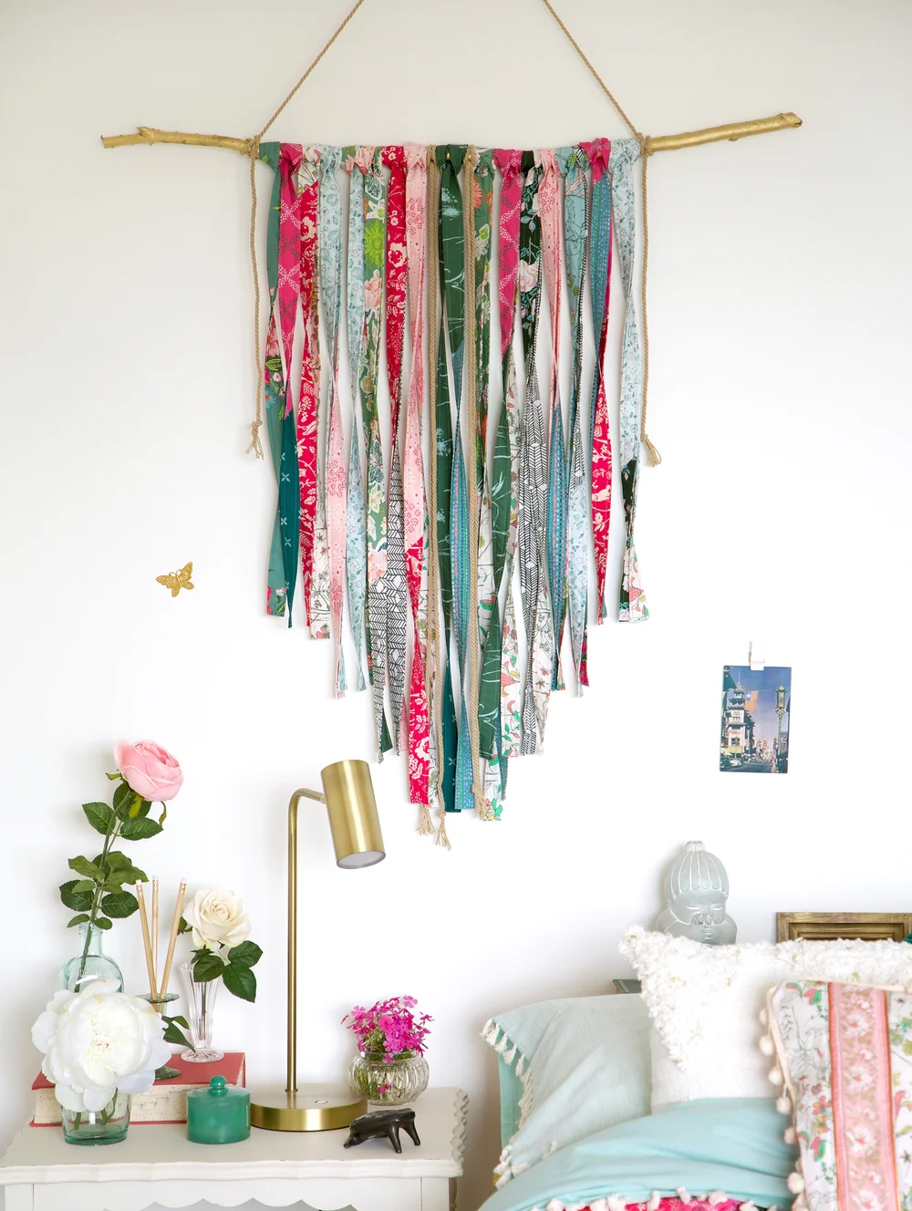 Fabric Fringe Wallhanging — Sharon Holland Designs