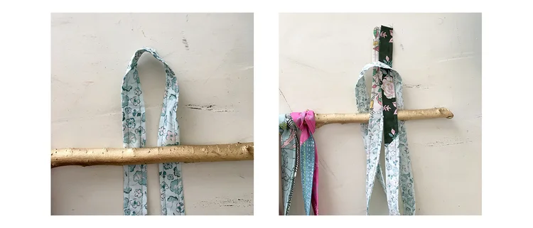 Fabric Fringe Wallhanging — Sharon Holland Designs