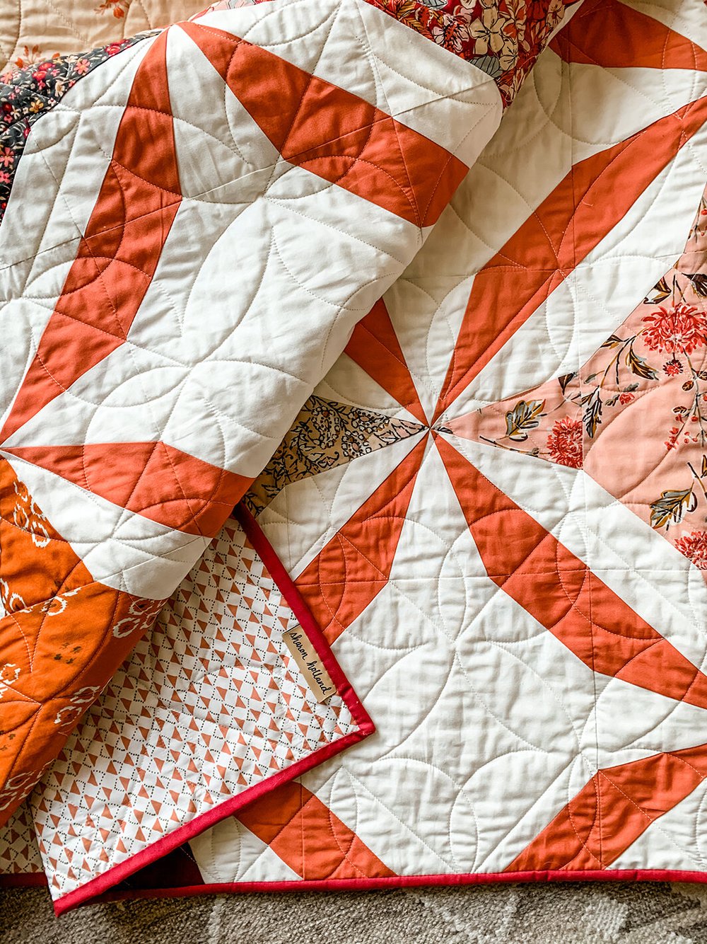 Rose Window Quilt — Sharon Holland Designs