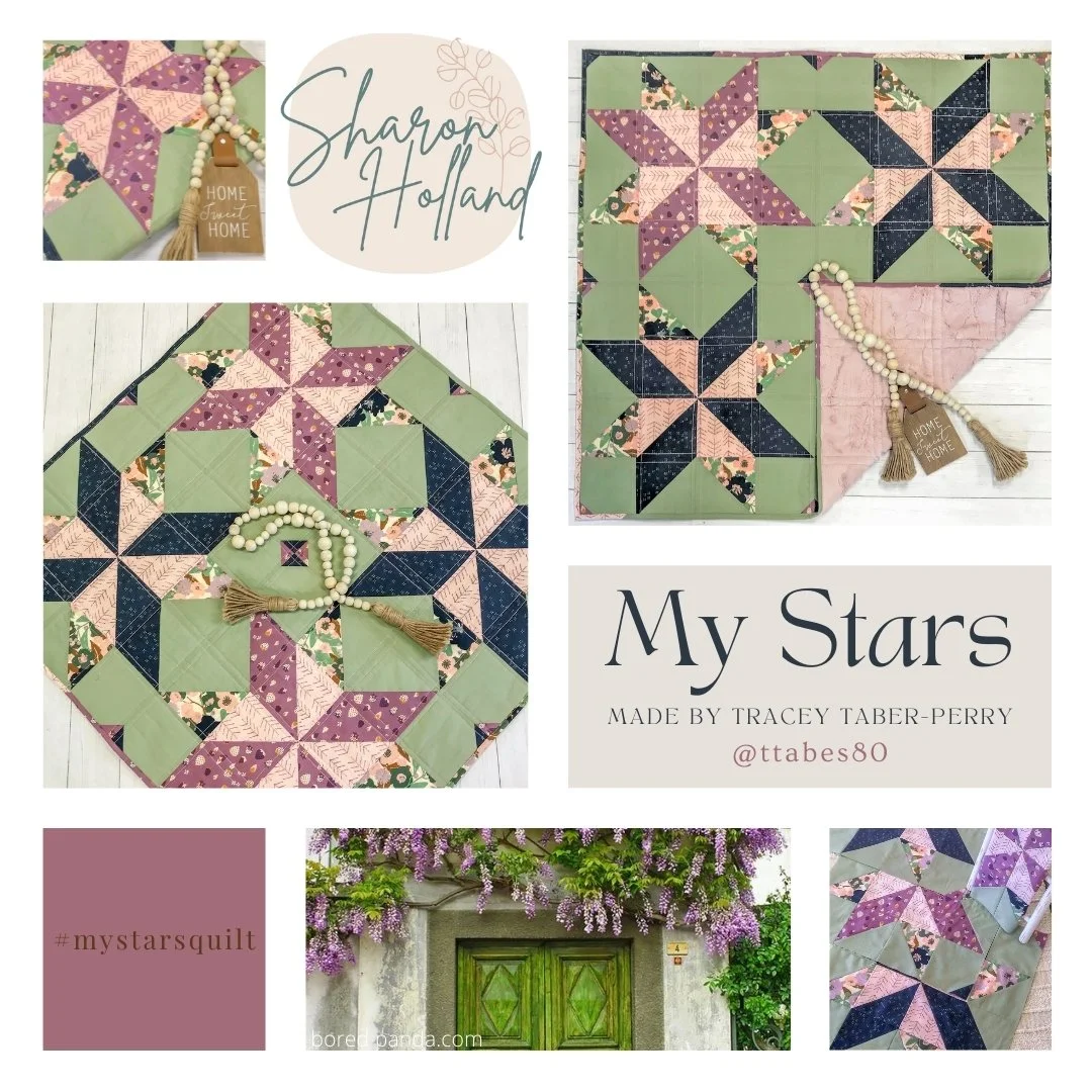 My Stars Quilt — Sharon Holland Designs