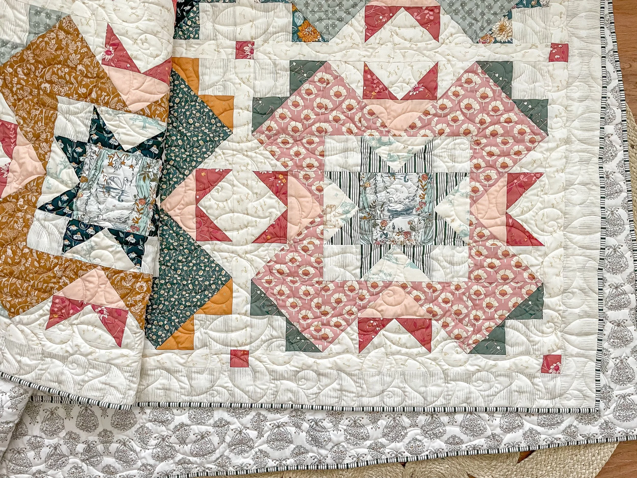 A New Look for the Castle Garden Quilt — Sharon Holland Designs