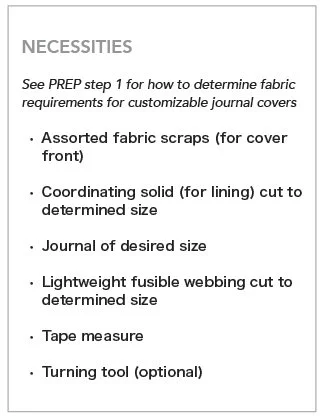 Journal Cover (PDF) — Sharon Holland Designs