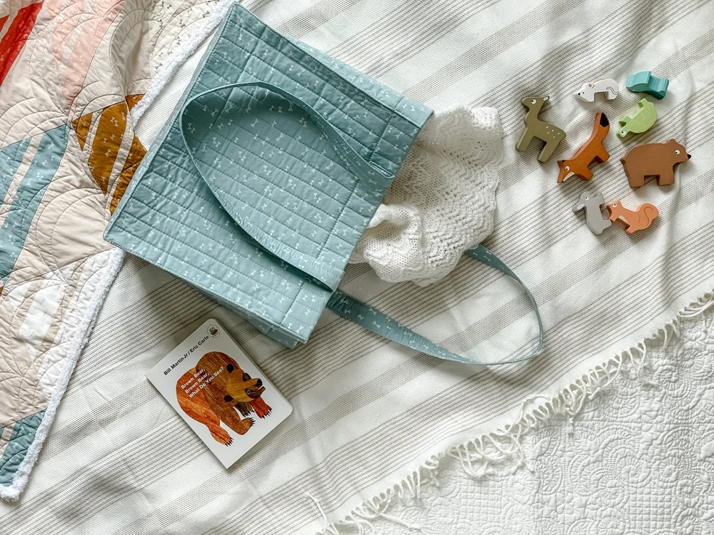 Quilted Carryall — Sharon Holland Designs