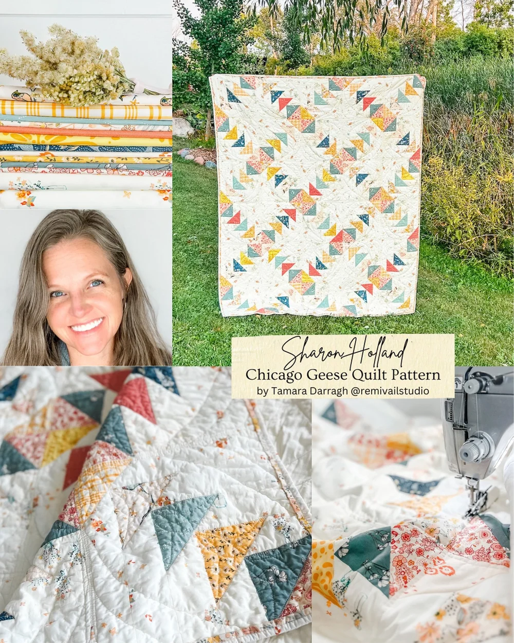 Chicago Geese Quilt — Sharon Holland Designs