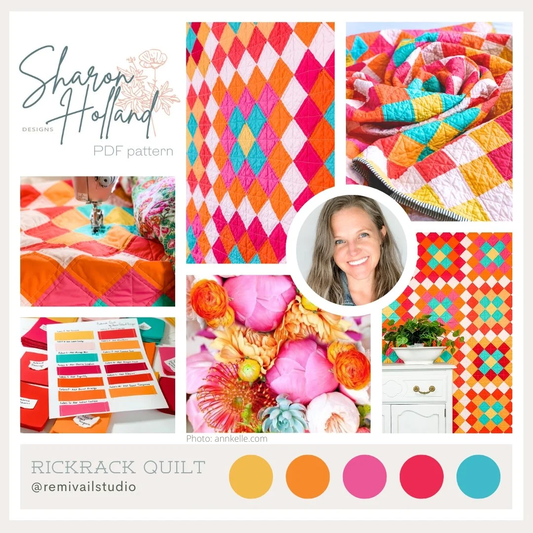 Rickrack Quilt — Sharon Holland Designs