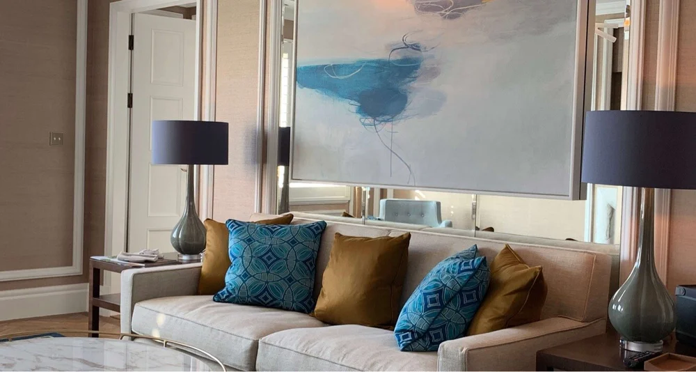 Framed Artwork for Hotels & Boats | Abstract Painting for Office, Hotel ...