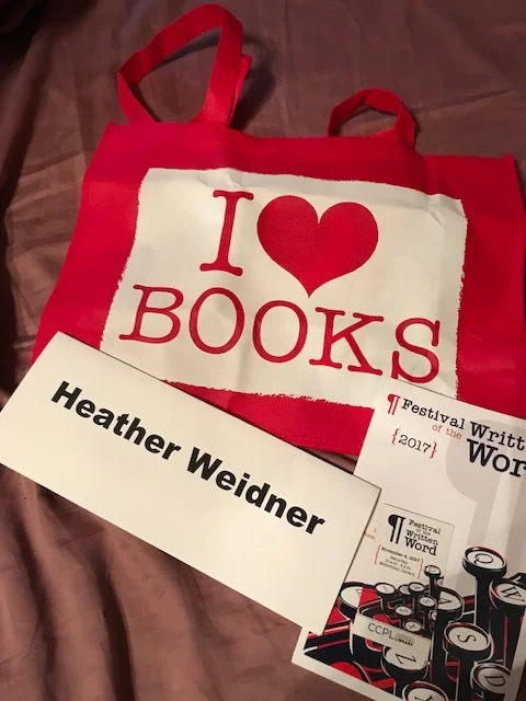 Writing Tips - What I Learned at Festival of the Written Word — Heather ...