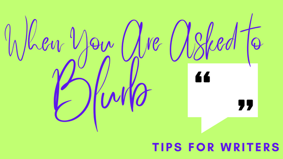 When You Are Asked to Blurb Someone's Book - Tips for Authors — Heather ...