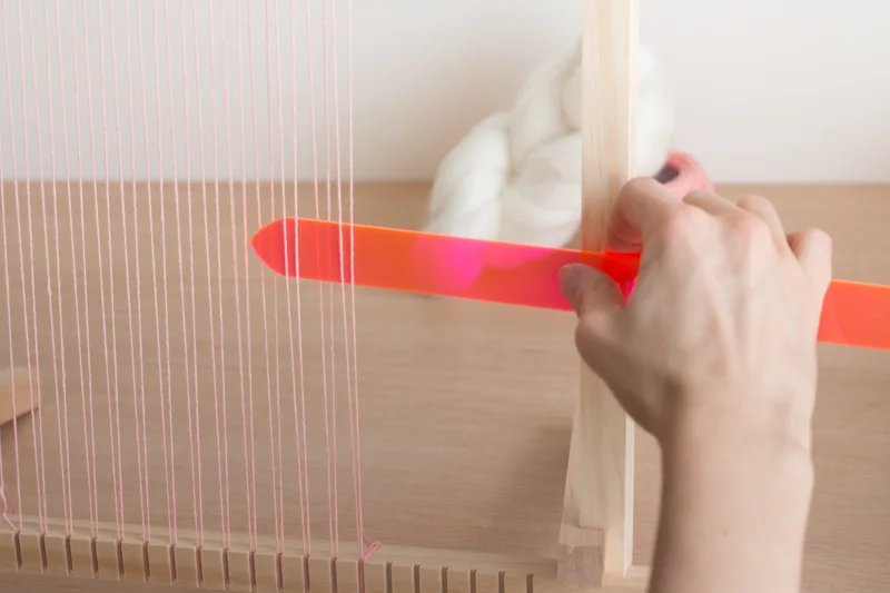 Just Add Twist - Weaving with Hand Spun Roving — Loom + Spindle