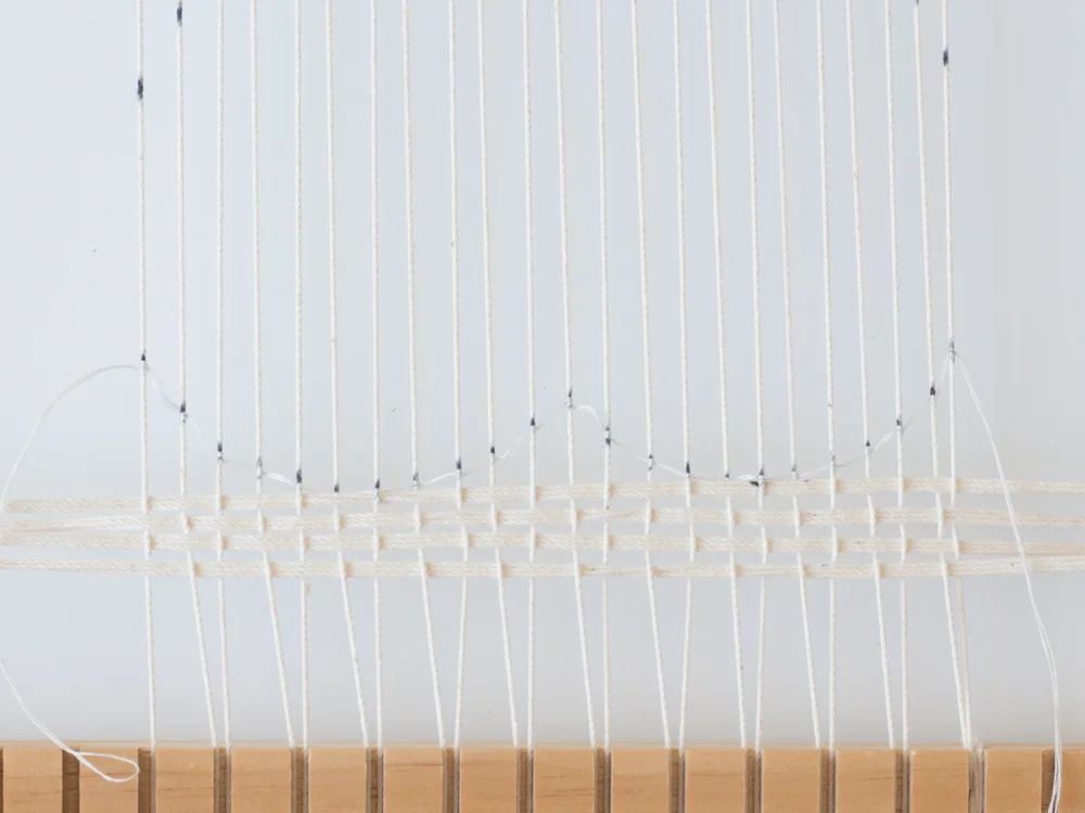 How to Weave a Heart: A Method for Shaped Weaving — Loom + Spindle