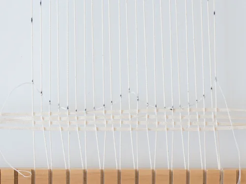 How to Weave a Heart: A Method for Shaped Weaving — Loom + Spindle