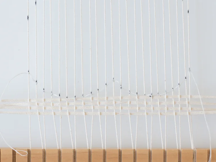 How to Weave a Heart: A Method for Shaped Weaving — Loom + Spindle