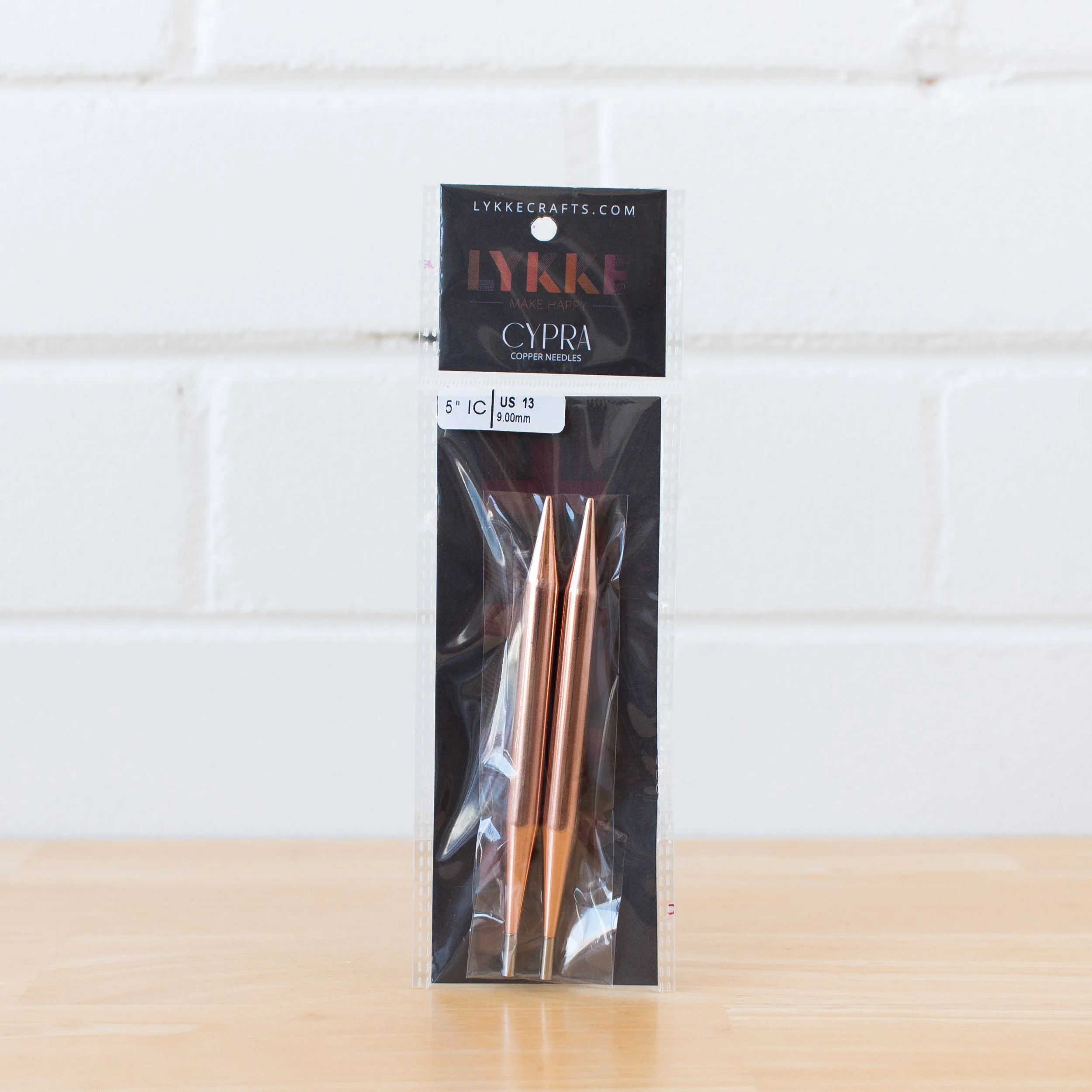 5" Cypra Copper Needles | 9 mm (13) — Loom + Spindle