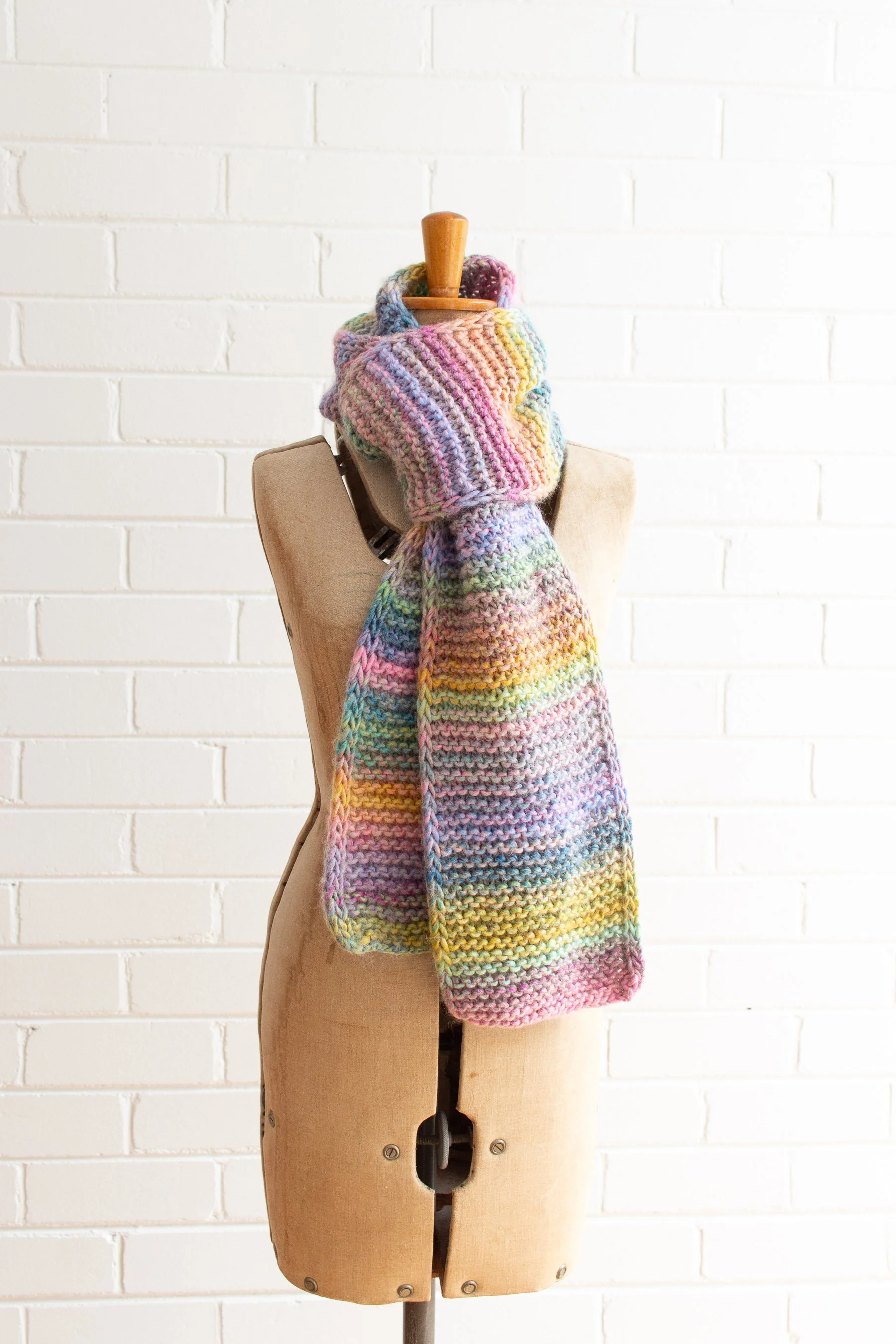 RAINBOW RIBBON | A Free Knitting Pattern — Loom + Spindle