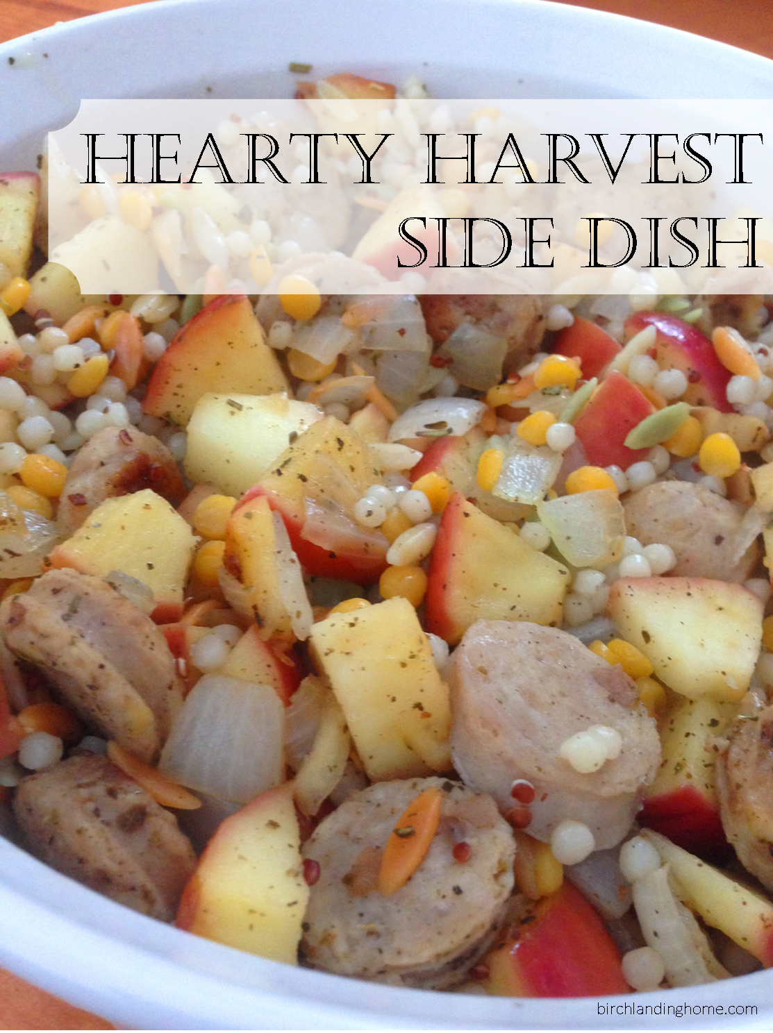 Harvest Side Dish Recipe —New England Lifestyle, Motherhood, + DIY ...