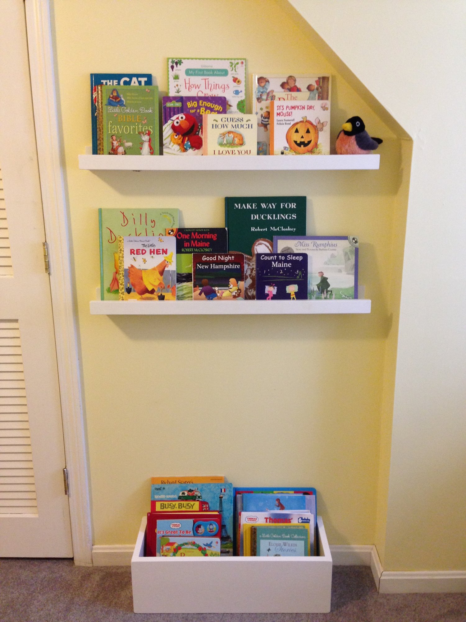 Easy DIY Book Rails —New England Lifestyle, Motherhood, + DIY - Birch ...