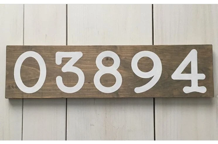Giveaway for a Custom Zip Code Sign! —New England Lifestyle, Motherhood ...