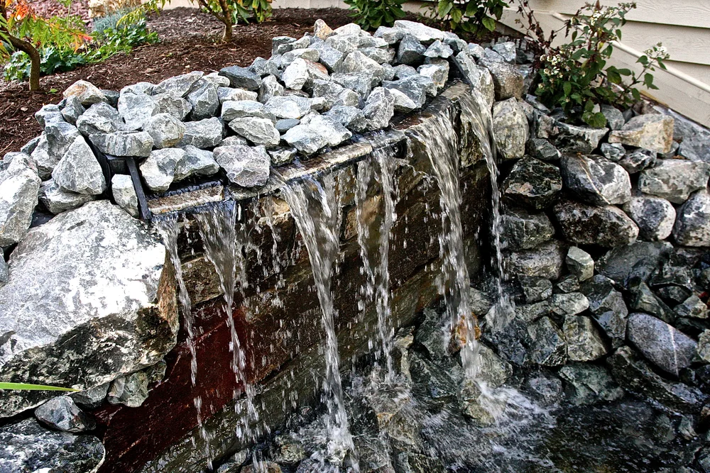 How To Build A Retaining Wall Waterfall - Wall Design Ideas