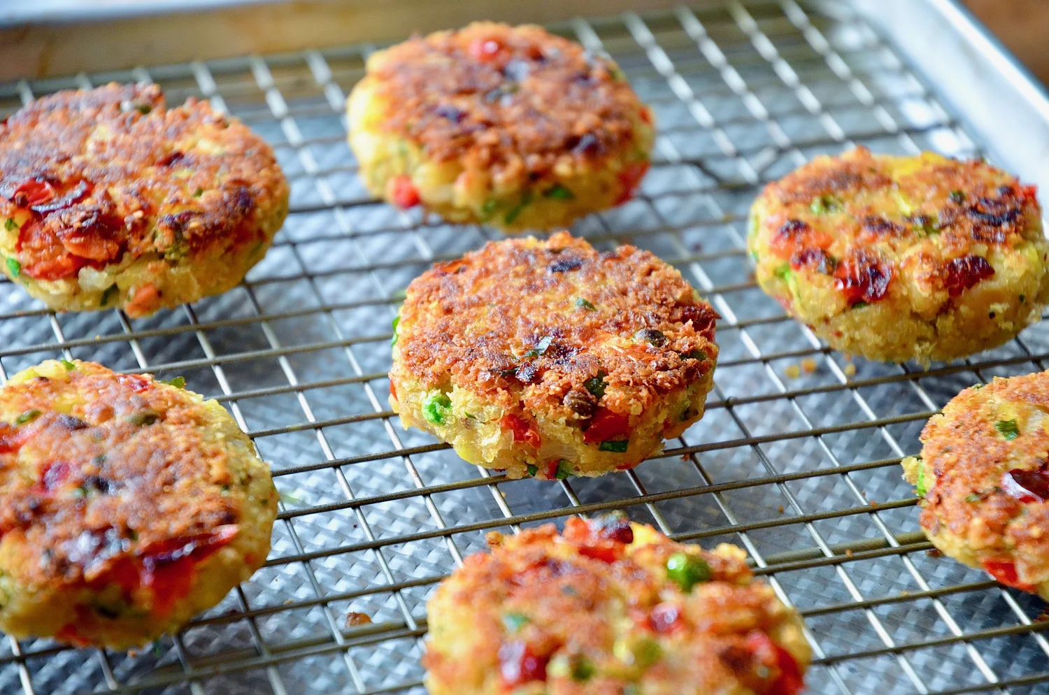 Fresh Vegetable & Quinoa Sliders — Marc J. Sievers