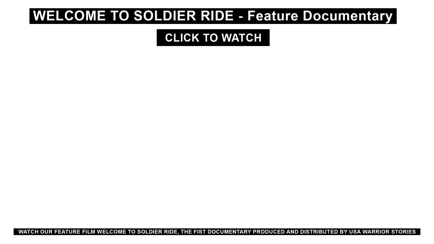 USA WARRIOR STORIES