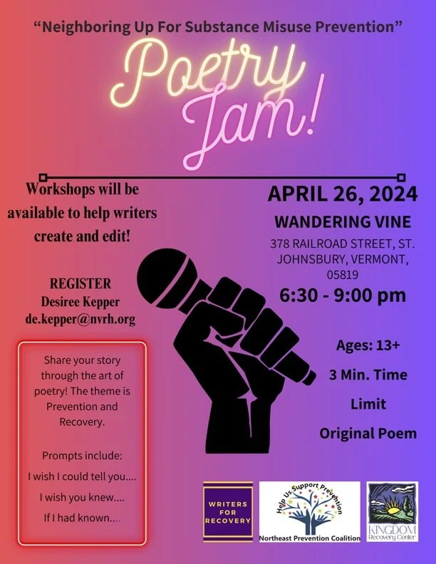 Read Our Work — Writers for Recovery