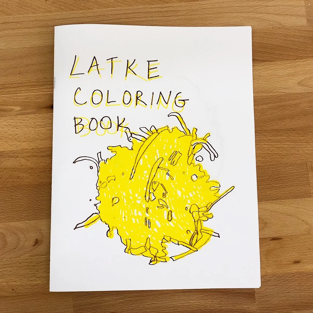 Latkes Coloring Pages