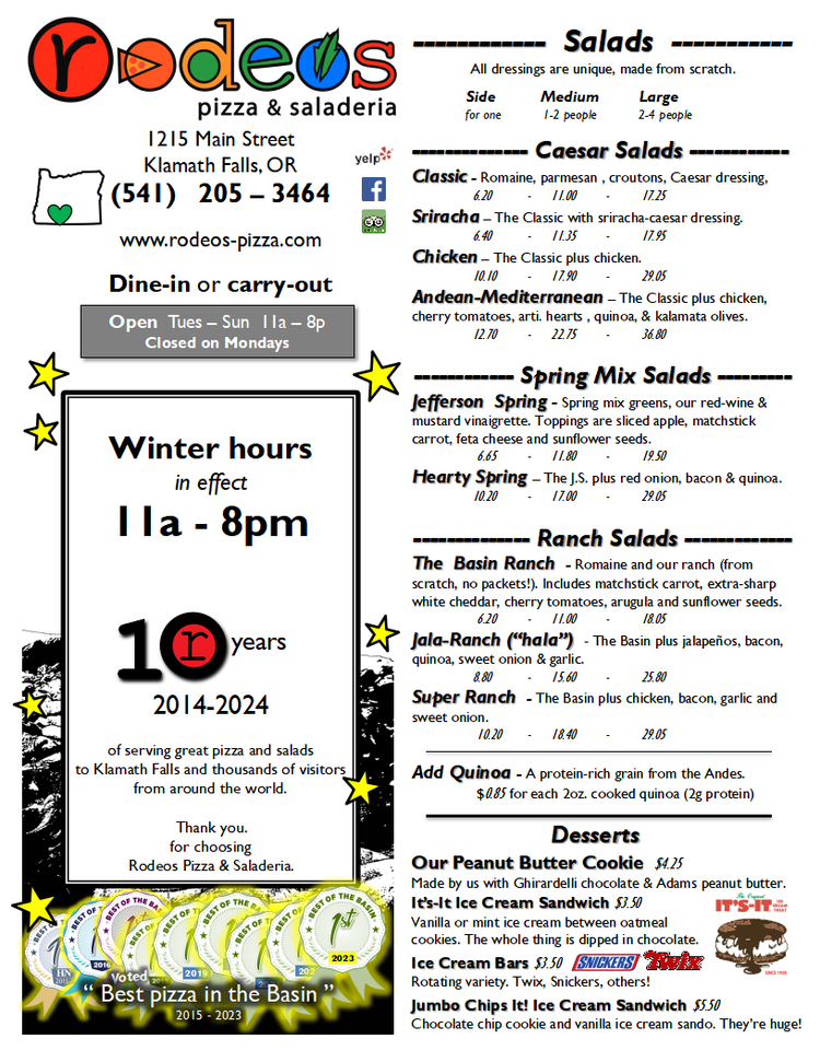 Rodeos Pizza & Saladeria