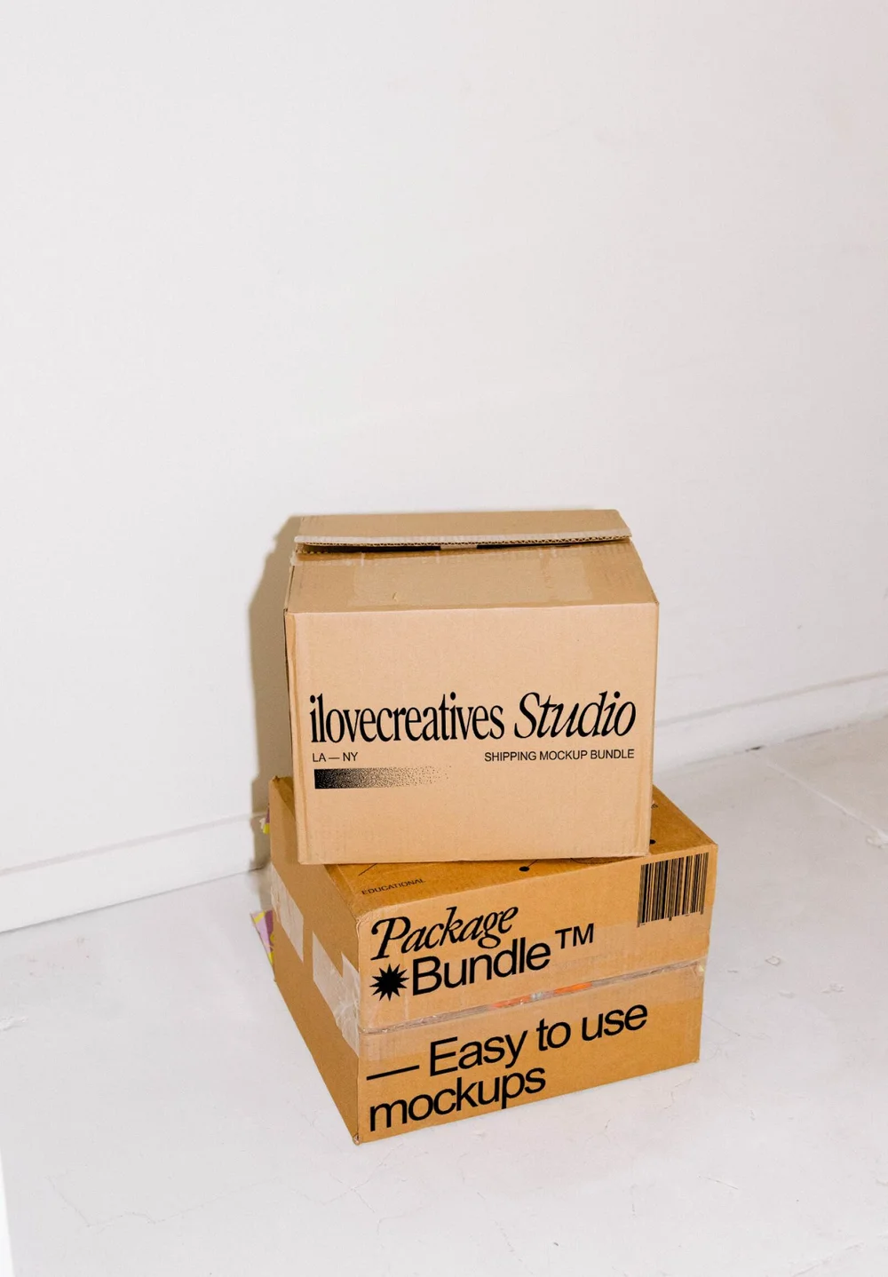 ilovecreatives Package Mockup Bundle by Studio — ilovecreatives