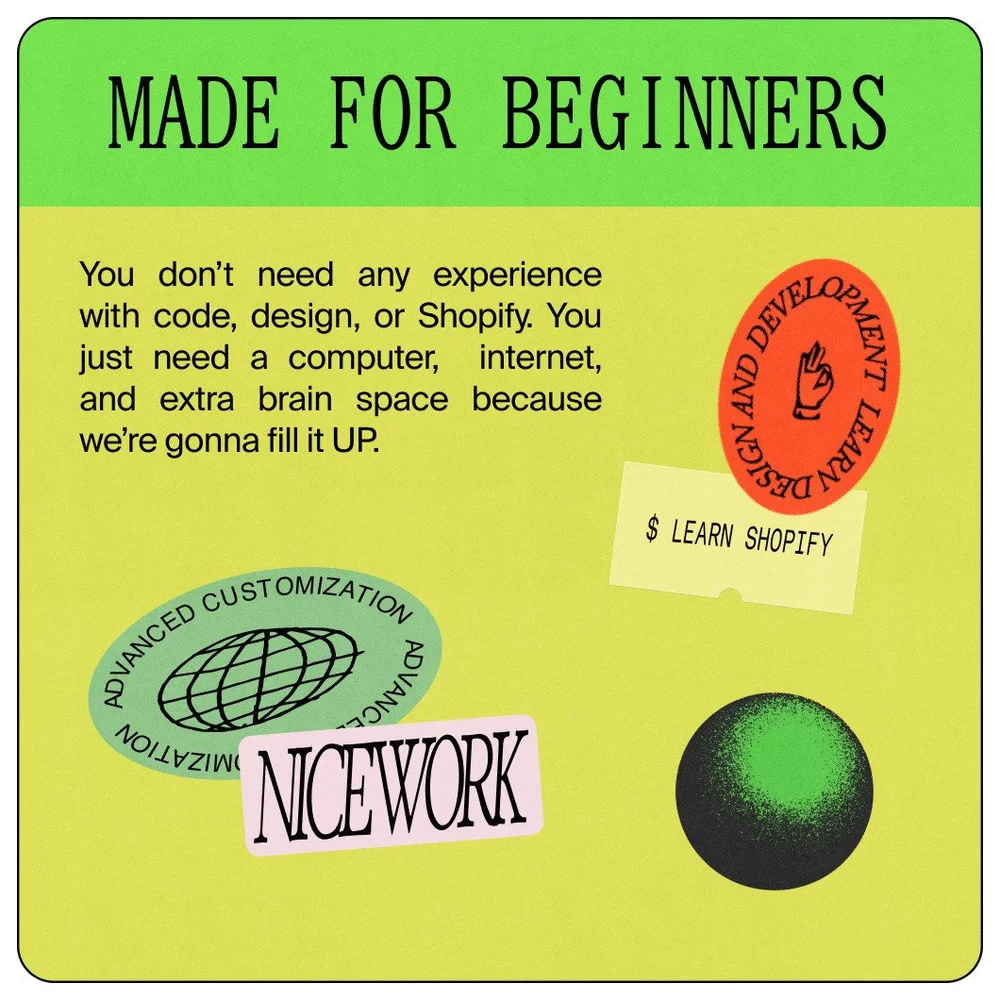 Shopify Course — ilovecreatives