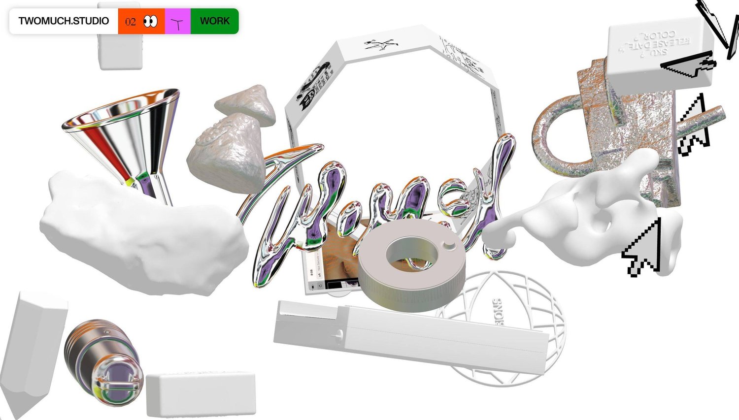 TWOMUCH.STUDIO - Internet Gems: Website Inspiration — ilovecreatives