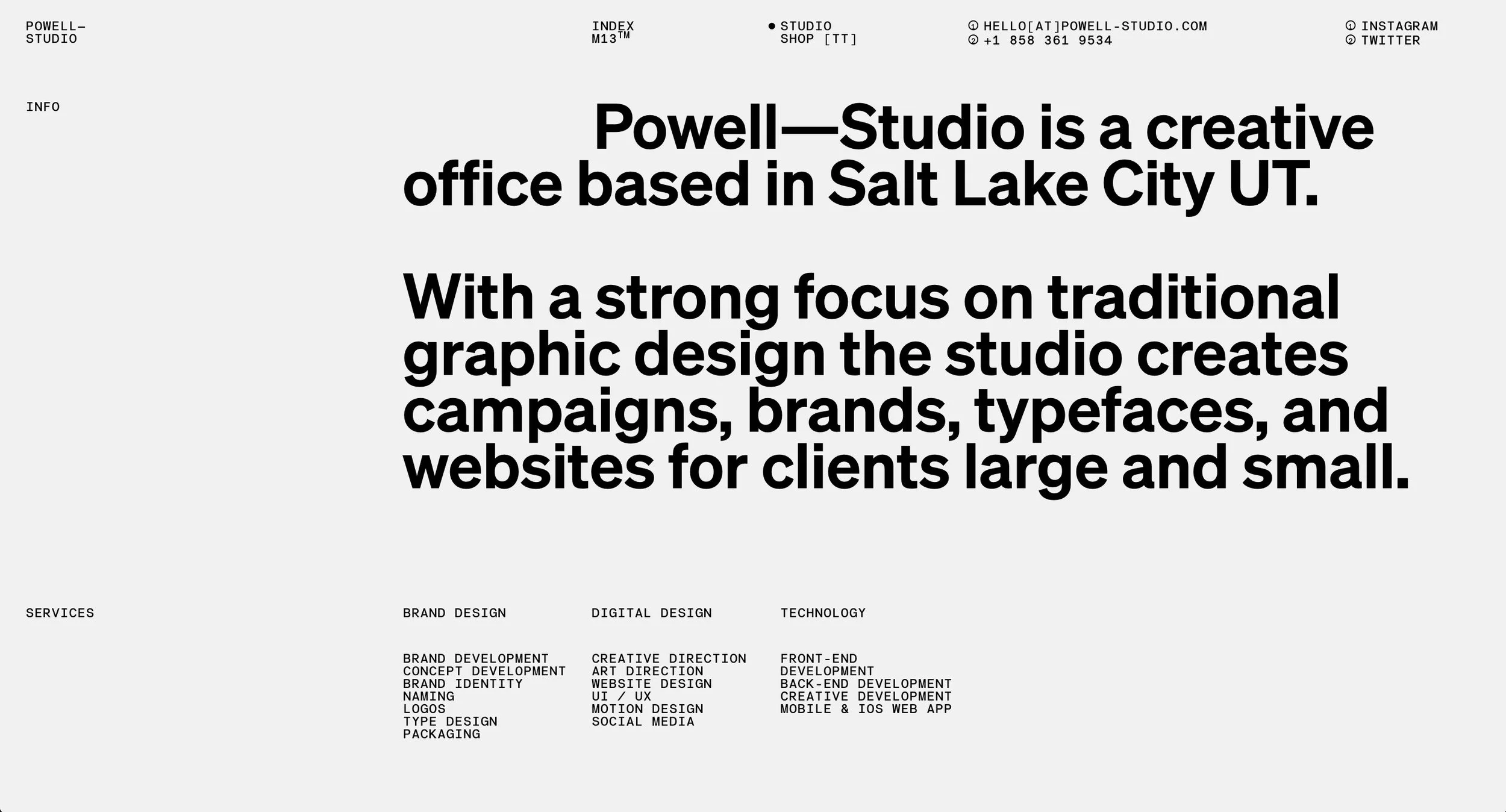 Powell Studio — ilovecreatives