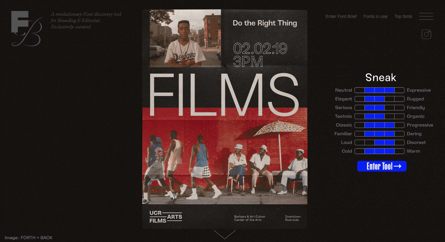 Font Brief - Internet Gems: Website Inspiration — ilovecreatives