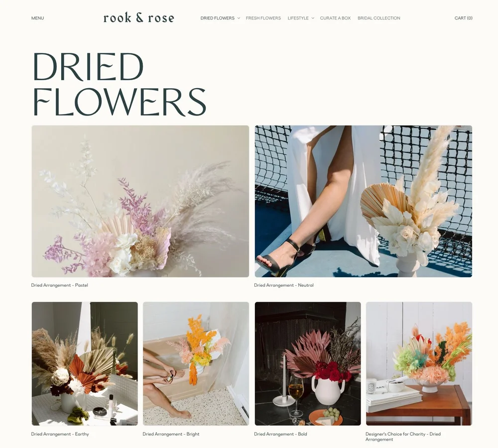 Rook & Rose - Internet Gems: Website Inspiration — ilovecreatives