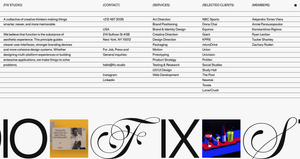 Fix Studio - Internet Gems: Website Inspiration — ilovecreatives
