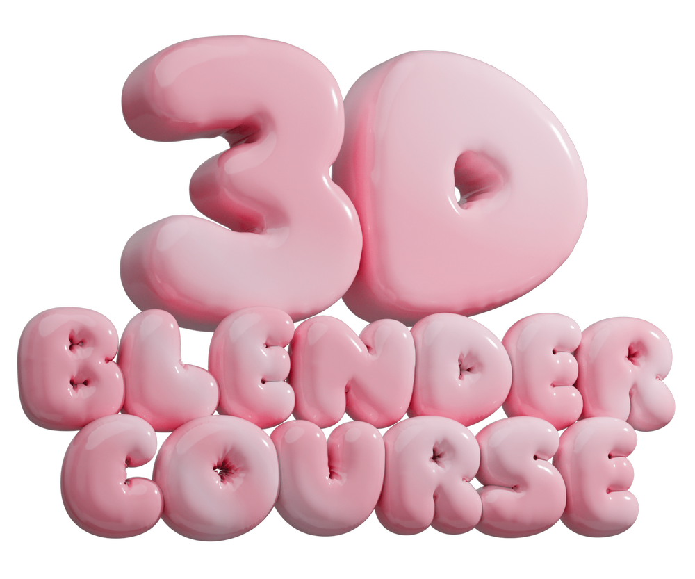 3D Blender Course - Learn 3D Design with Blender — ilovecreatives