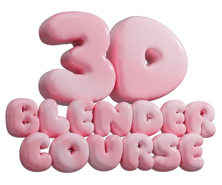 3D Blender Course - Learn 3D Design with Blender — ilovecreatives