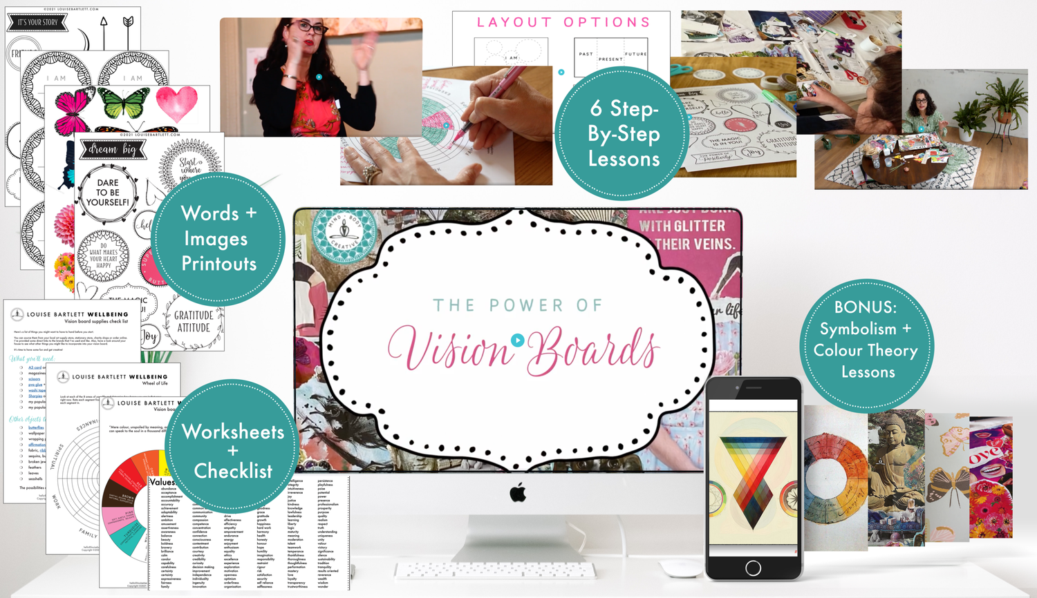 The Power of Vision Boards: Step-by-Step Online Course for Achieving ...