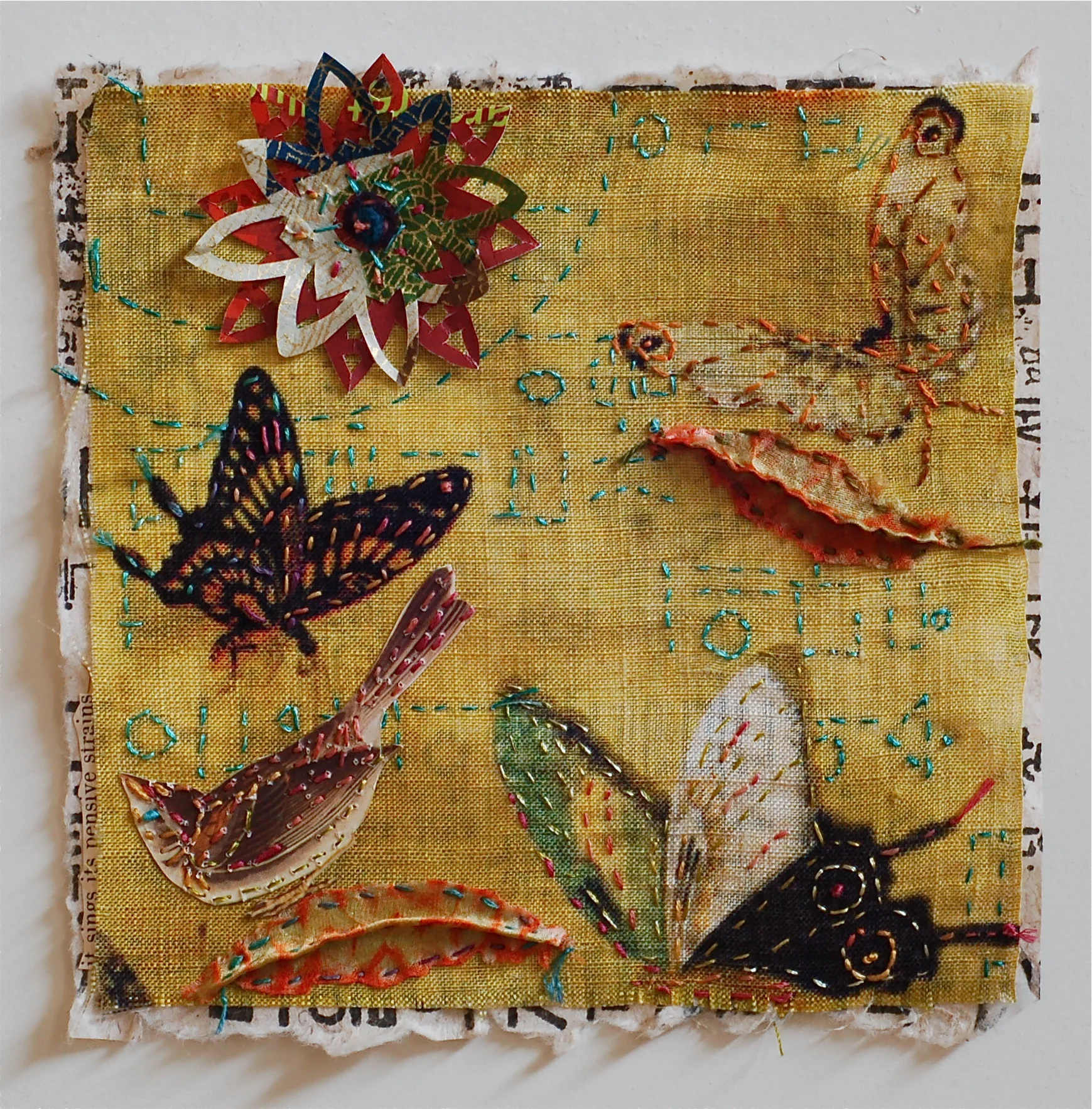 Textile Collage — Hlucharts