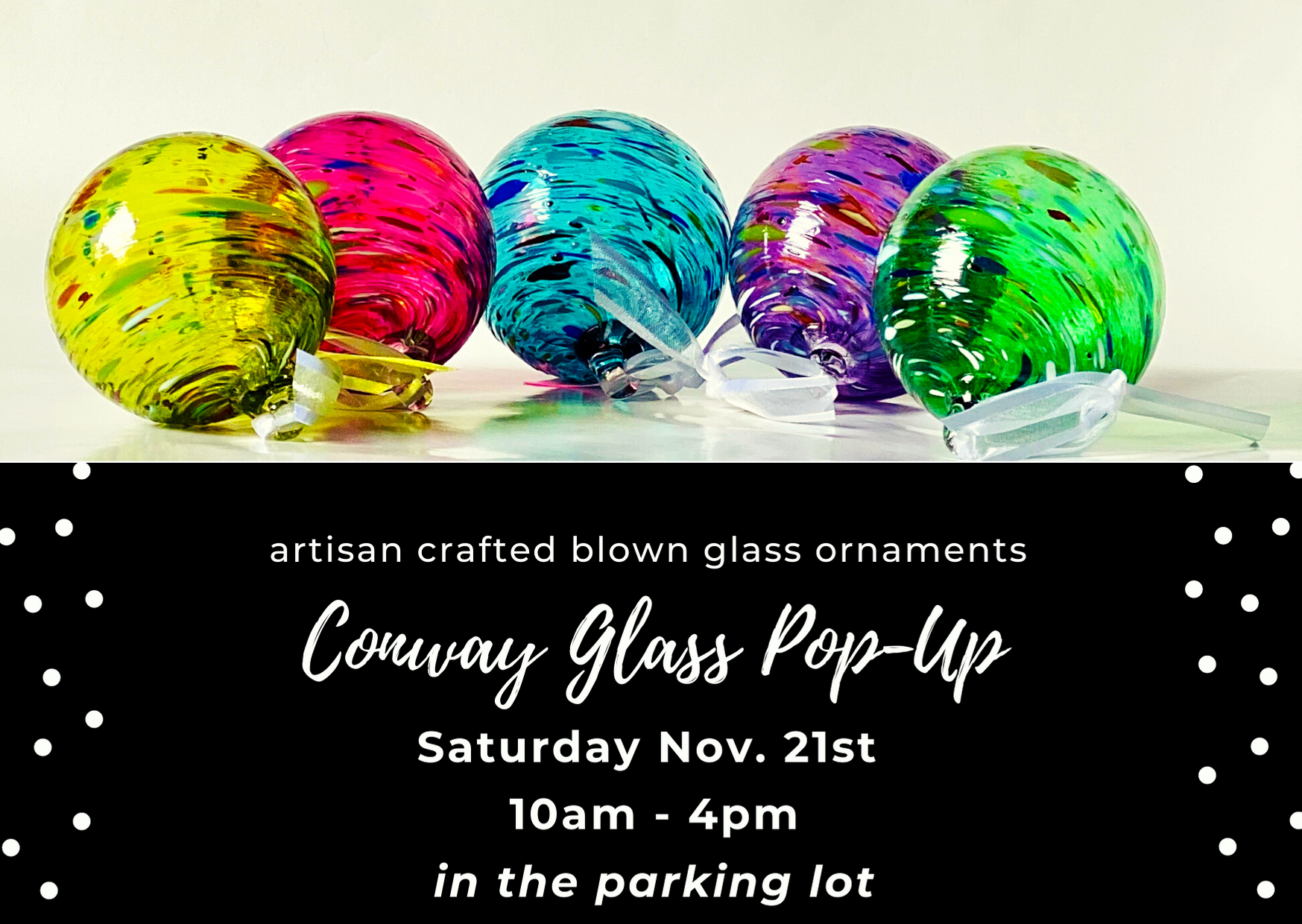Pop-Up Saturday! — Conway Glass